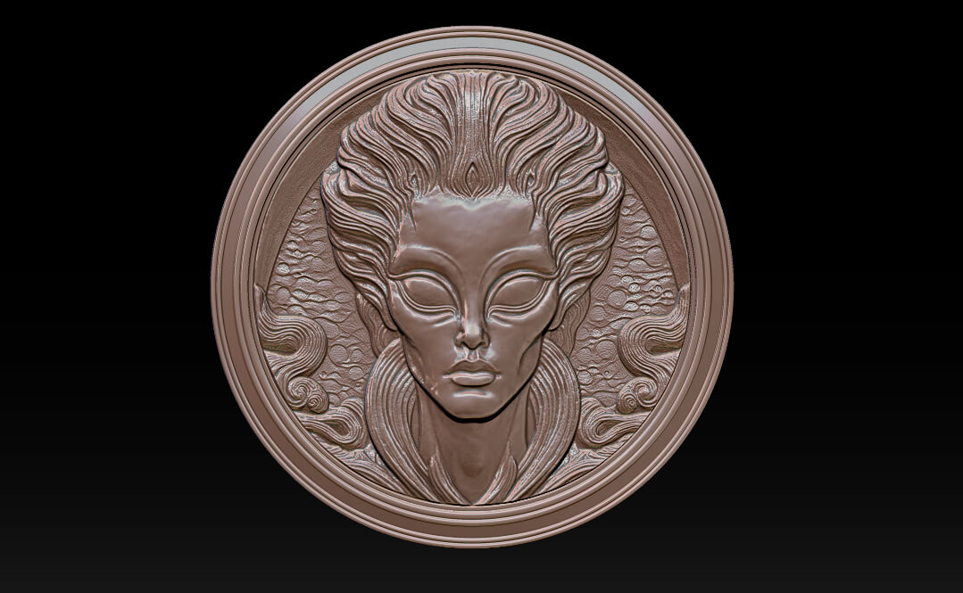 Alien Relief Model by Dang nhat Tan