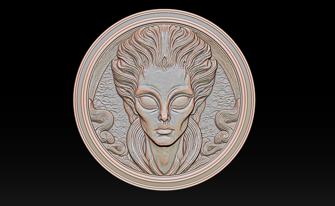 Alien Relief Model by Dang nhat Tan