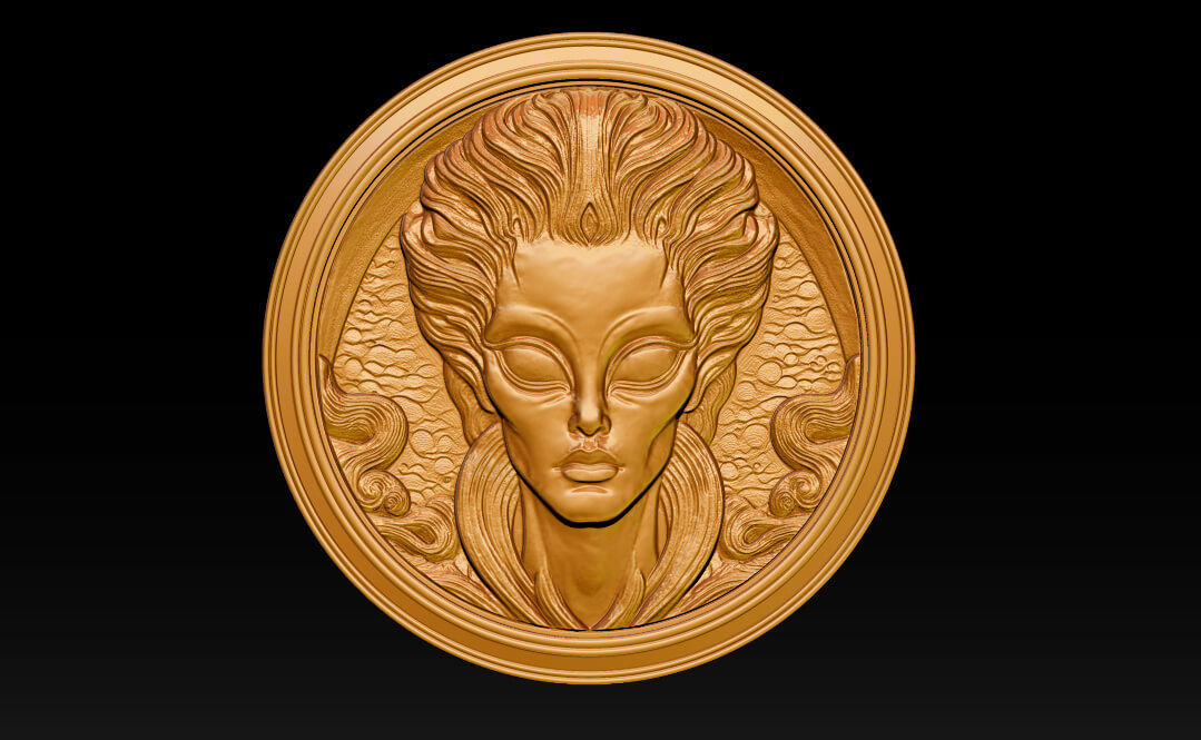 Alien Relief Model by Dang nhat Tan