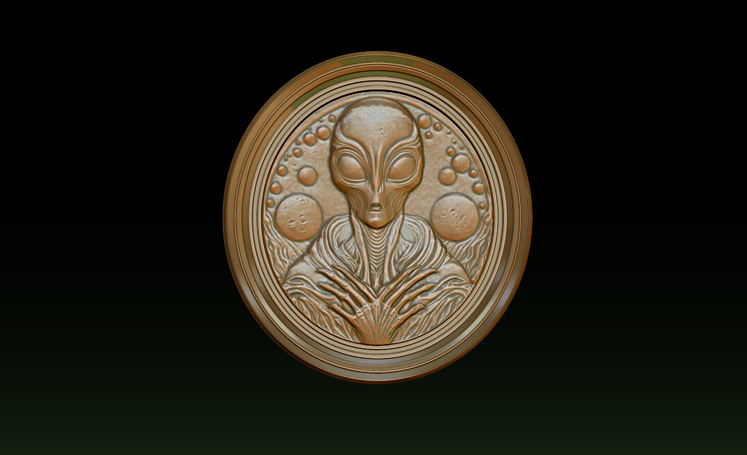 Alien Relief Model by Dang nhat Tan
