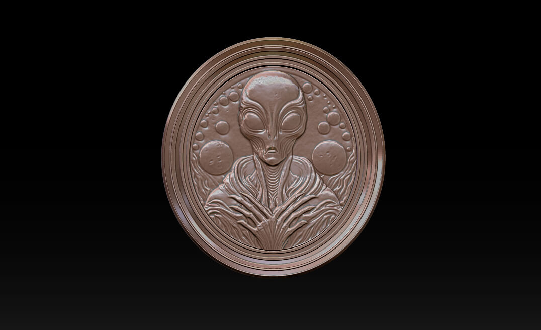 Alien Relief Model by Dang nhat Tan