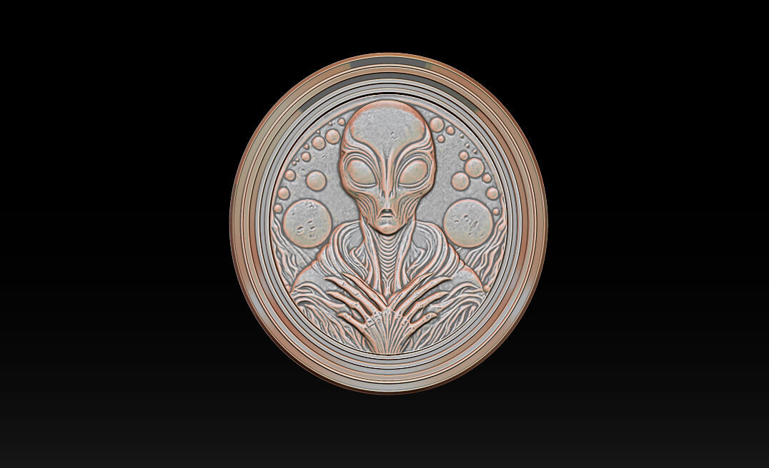 Alien Relief Model by Dang nhat Tan