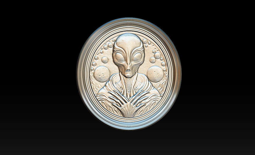 Alien Relief Model by Dang nhat Tan