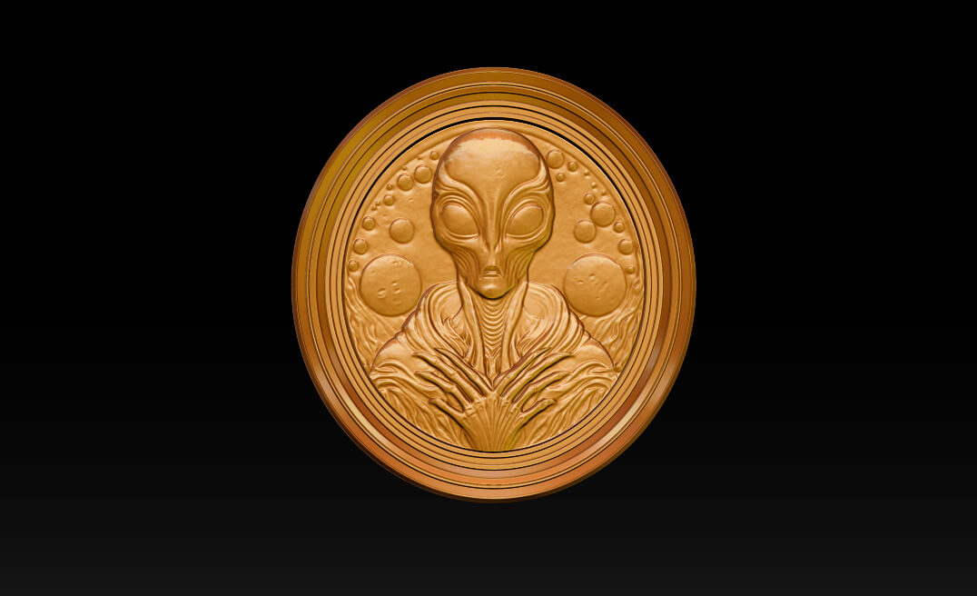 Alien Relief Model by Dang nhat Tan