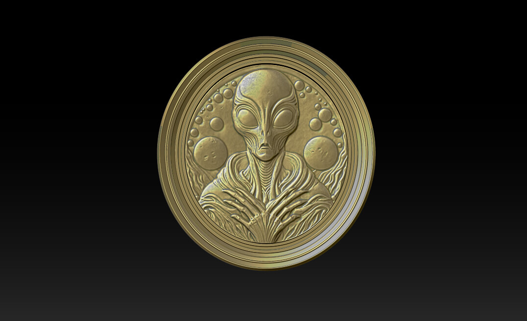 Alien Relief Model by Dang nhat Tan