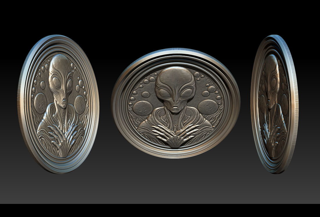 Alien Relief Model by Dang nhat Tan