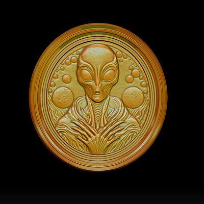 Alien Relief Model by Dang nhat Tan