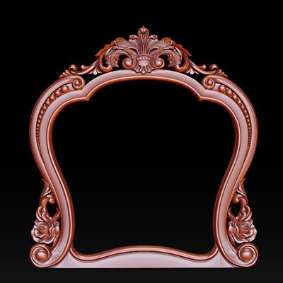 Classical Carved Frame - 3D Model by Dang nhat Tan
