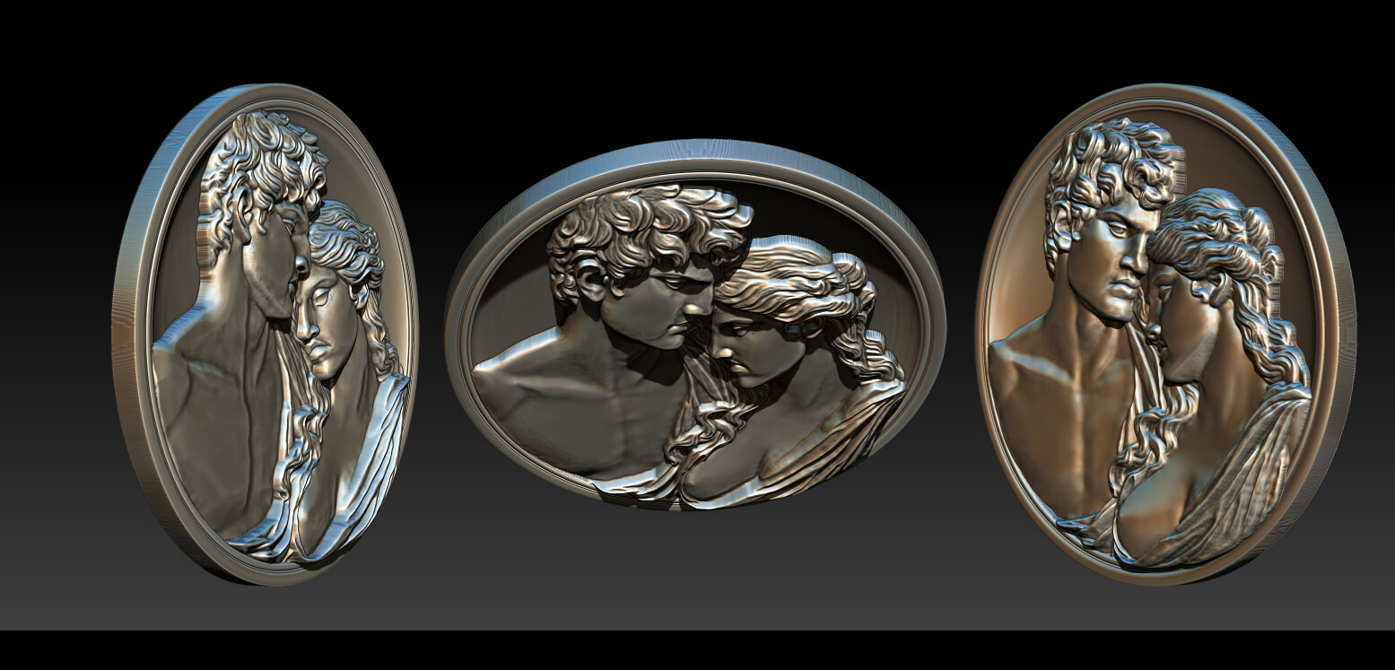 Eternal Love Relief Model by Dang nhat Tan