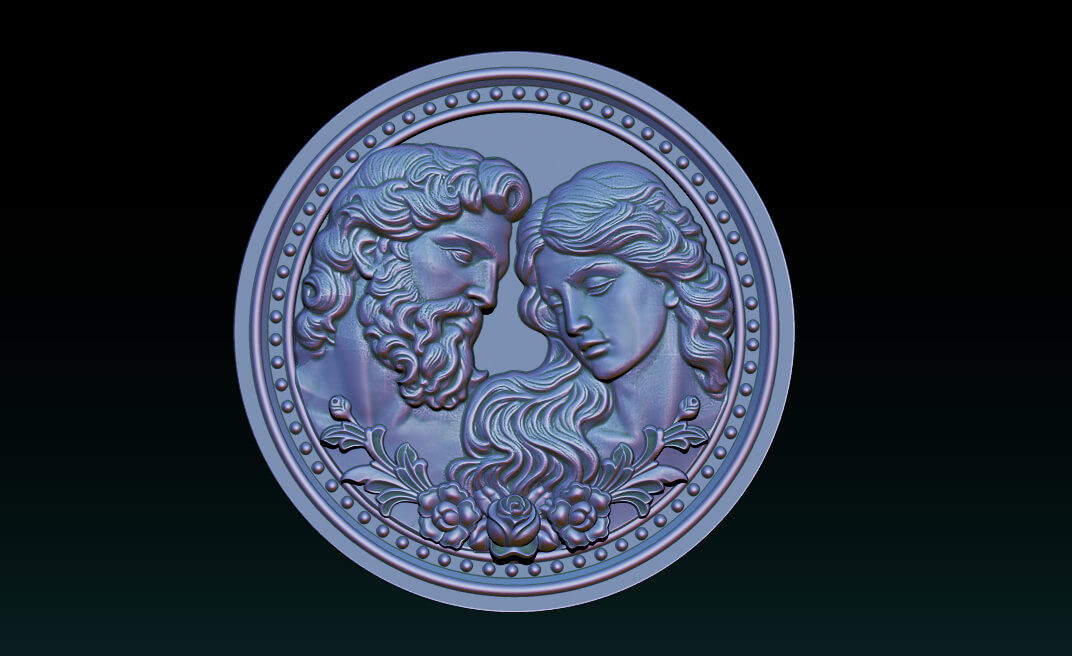 Eternal Love Relief Model by Dang nhat Tan