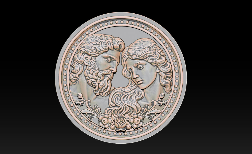 Eternal Love Relief Model by Dang nhat Tan