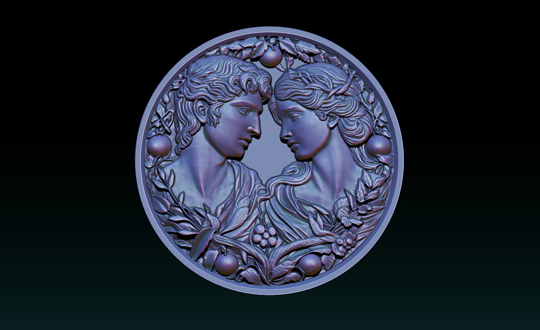 Eternal Love Relief Model by Dang nhat Tan