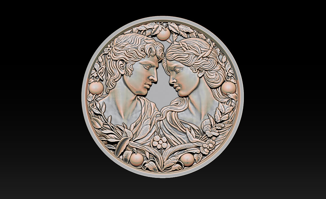 Eternal Love Relief Model by Dang nhat Tan