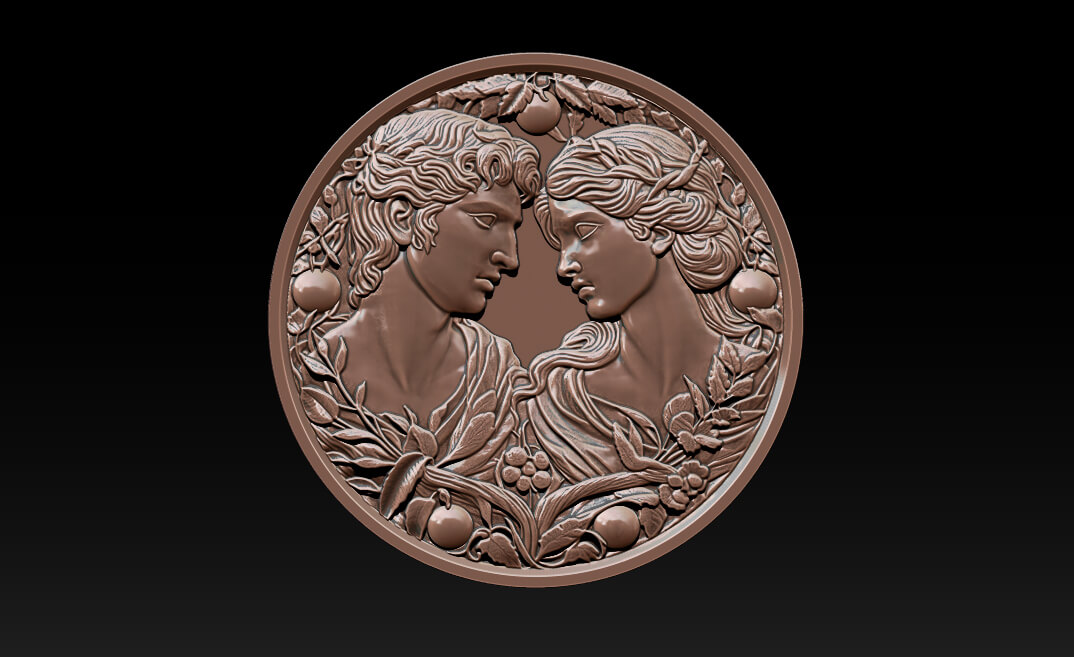 Eternal Love Relief Model by Dang nhat Tan