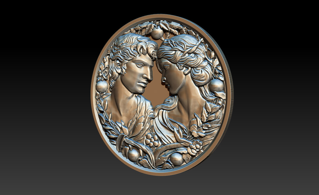 Eternal Love Relief Model by Dang nhat Tan