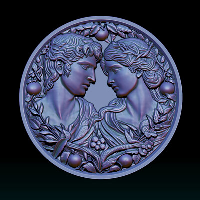 Eternal Love Relief Model by Dang nhat Tan