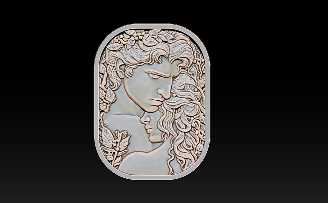 Eternal Love Relief Model by Dang nhat Tan