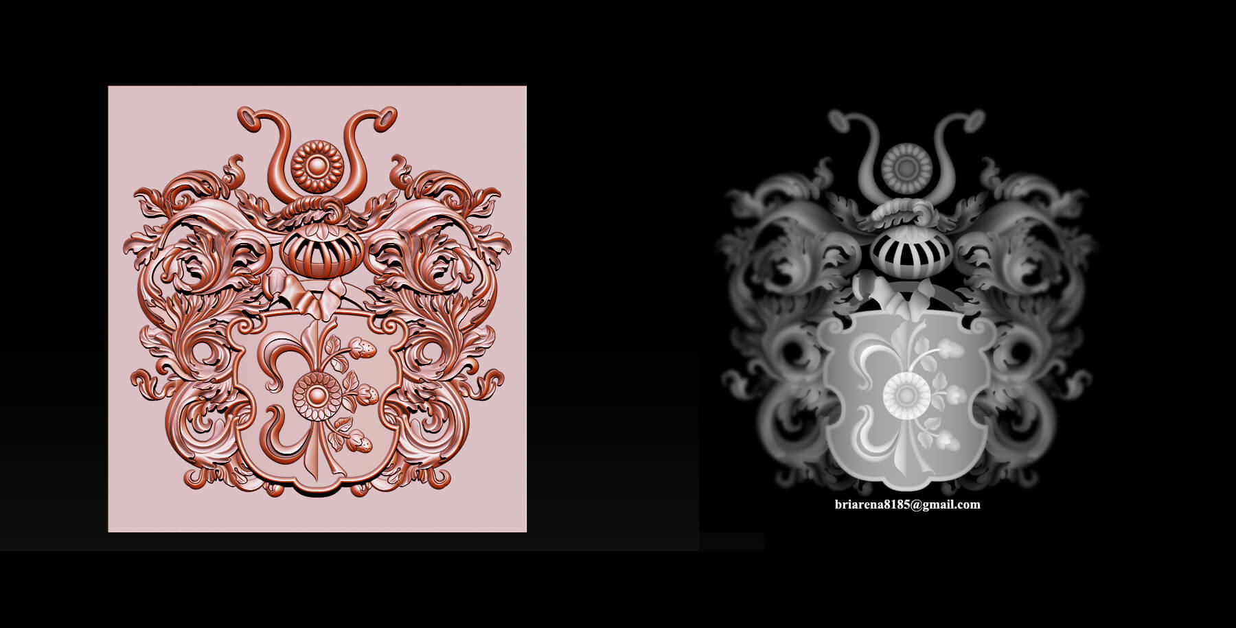 Exquisite Relief Models for CNC and 3D Printing by Dang nhat Tan