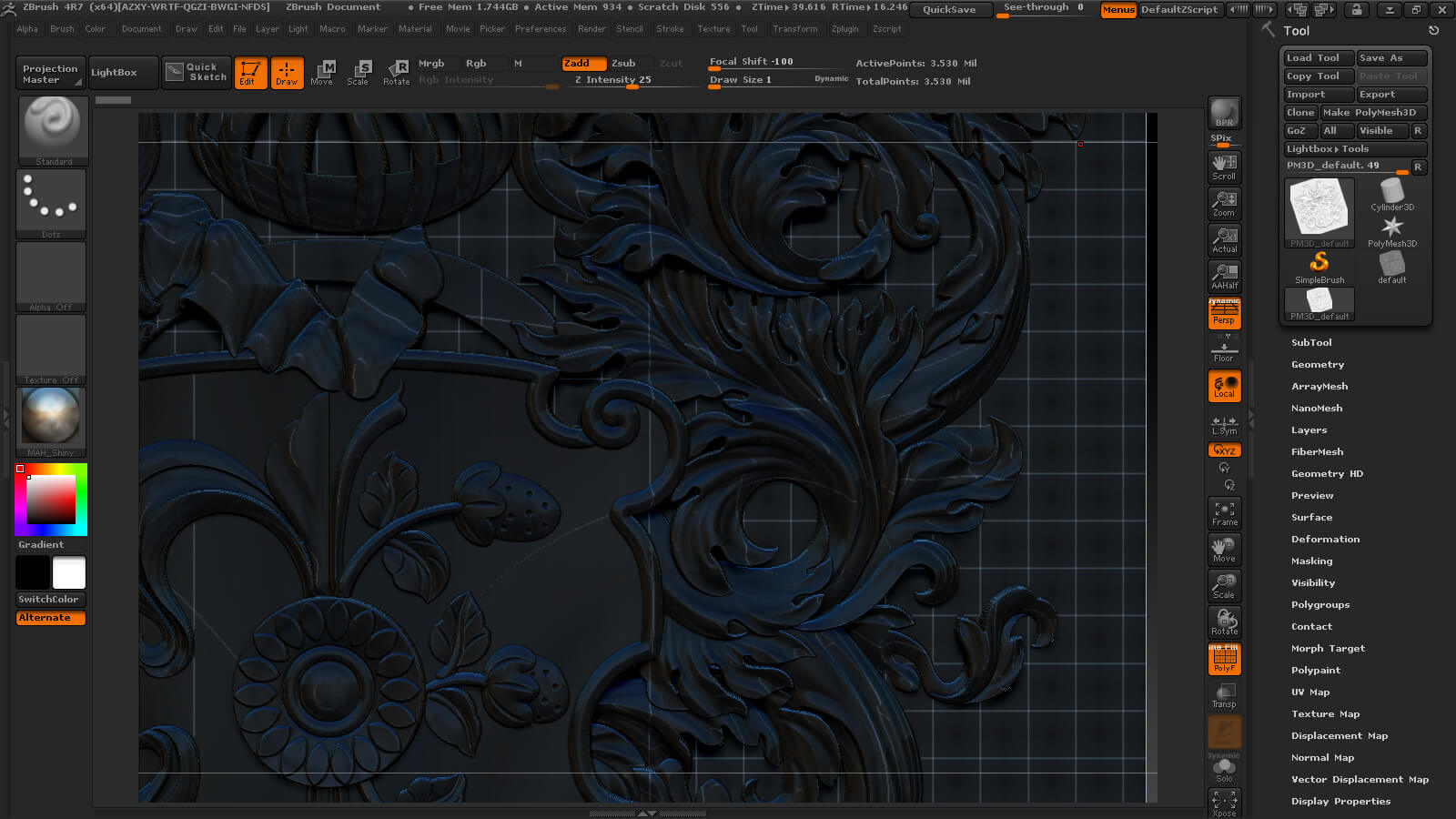 Exquisite Relief Models for CNC and 3D Printing by Dang nhat Tan