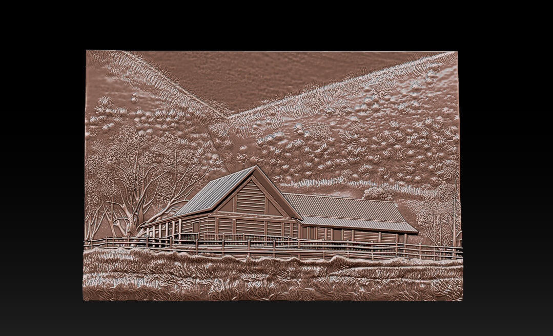 House Model for CNC Router by Dang nhat Tan