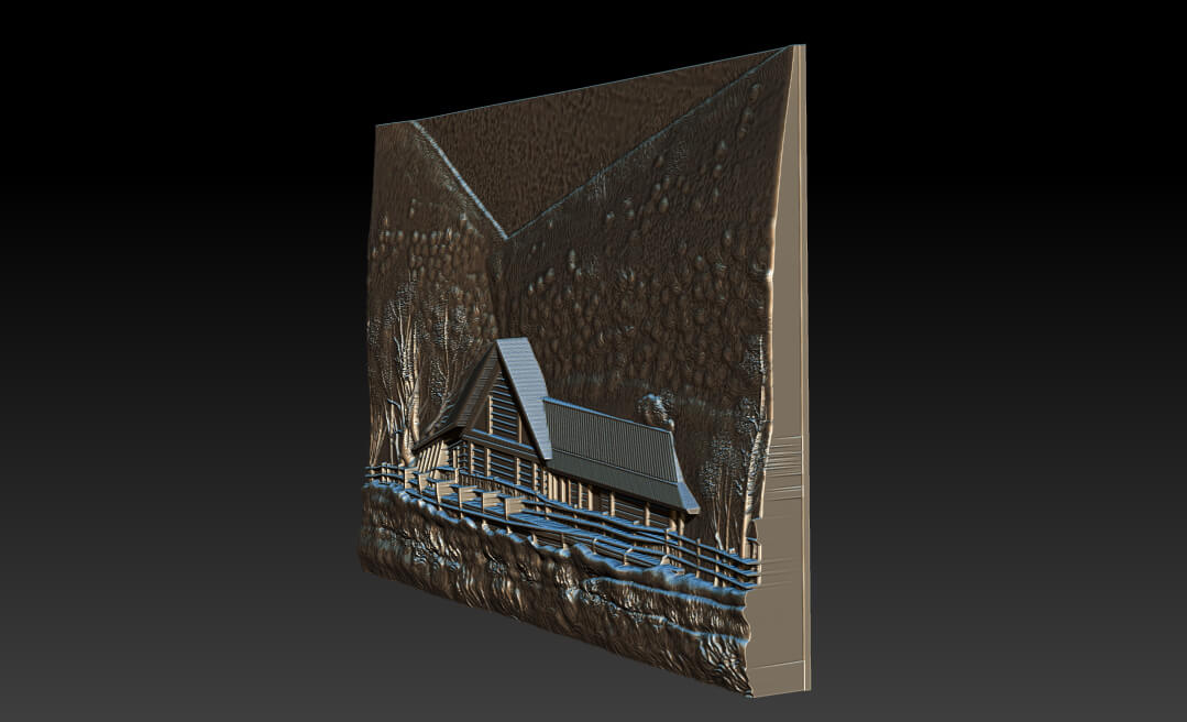 House Model for CNC Router by Dang nhat Tan