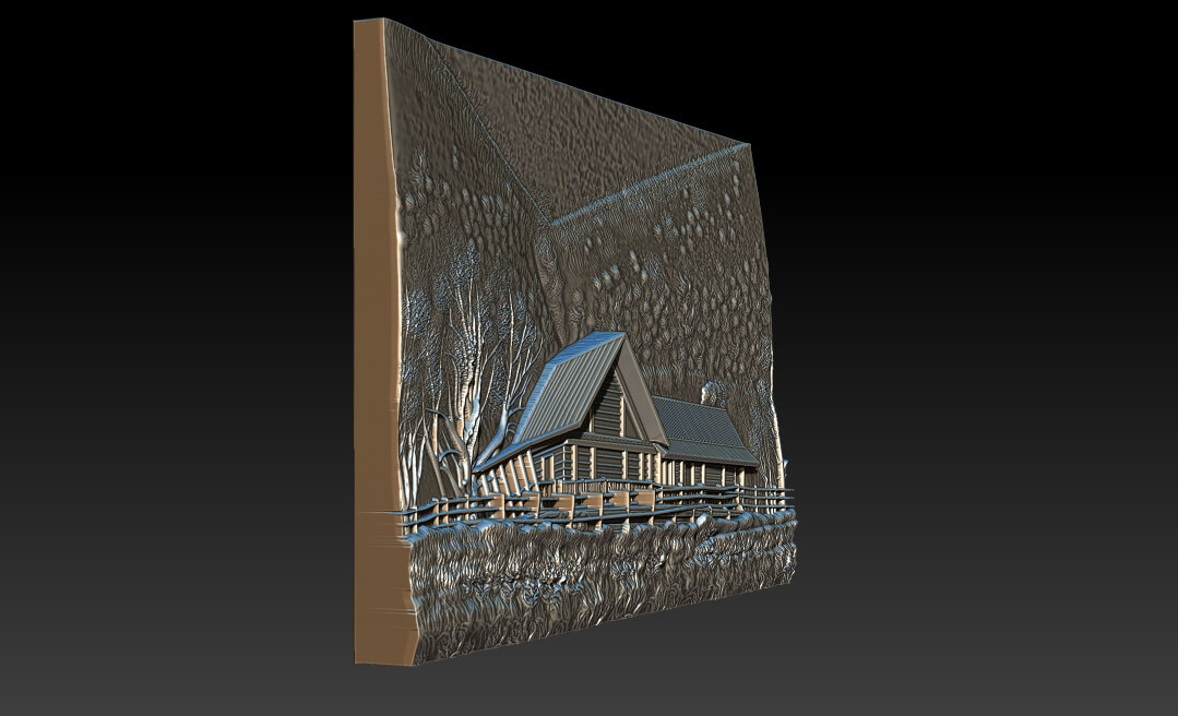 House Model for CNC Router by Dang nhat Tan