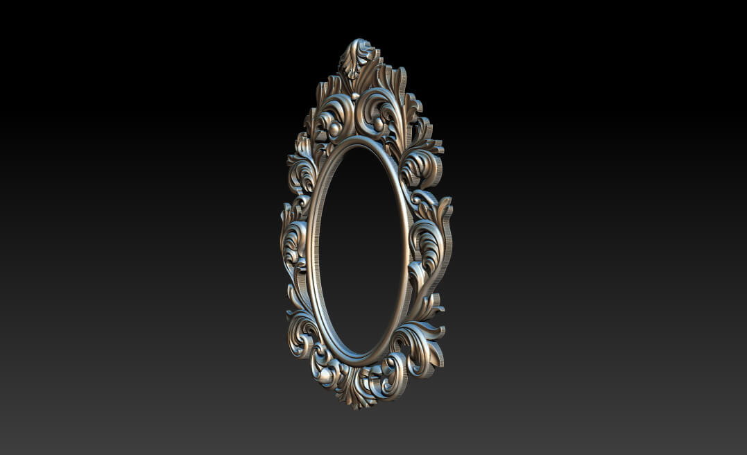 Mirror Frame 3D - CNC Machine - 3D CNC by Dang nhat Tan