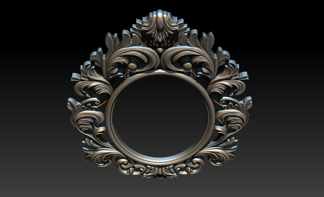 Mirror Frame 3D - CNC Machine - 3D CNC by Dang nhat Tan