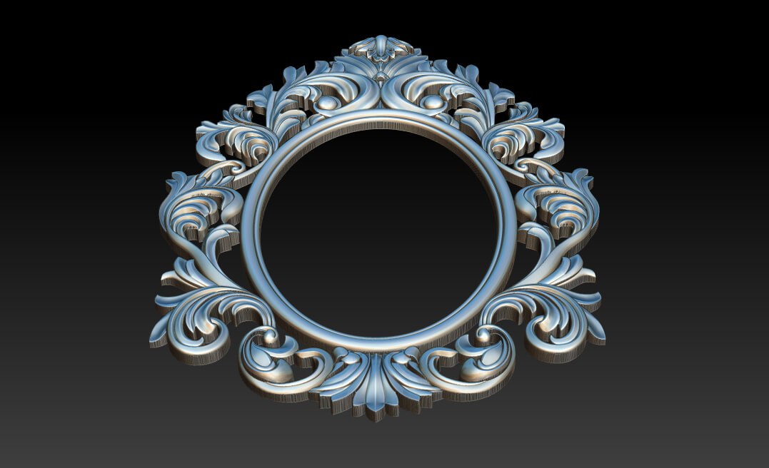Mirror Frame 3D - CNC Machine - 3D CNC by Dang nhat Tan