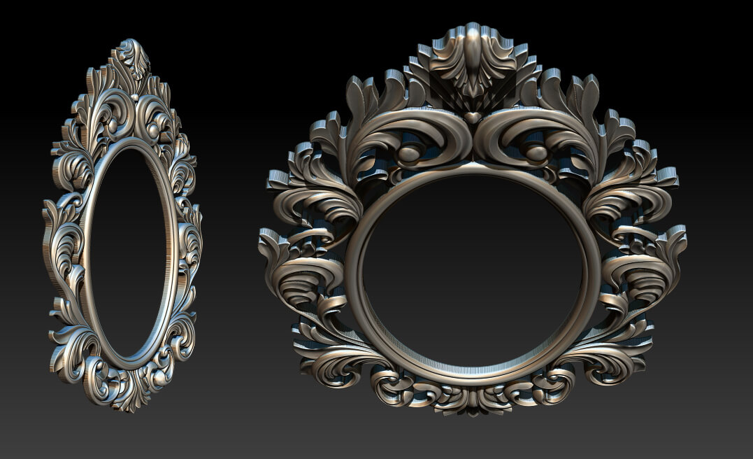 Mirror Frame 3D - CNC Machine - 3D CNC by Dang nhat Tan