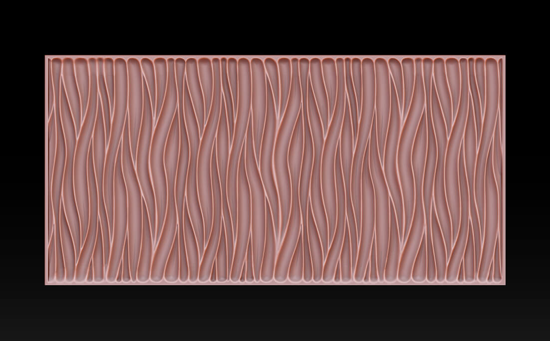 Wood Relief Carving Model for CNC Router by Dang nhat Tan