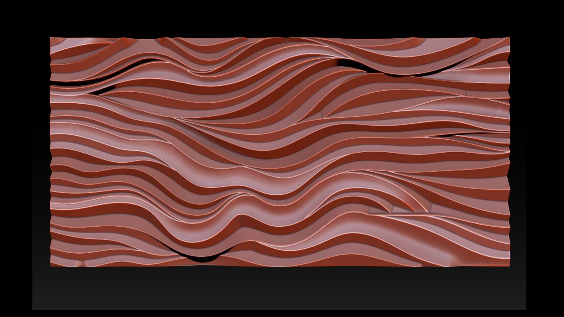 Wood Relief Carving - Print Ready 3D Model by Dang nhat Tan