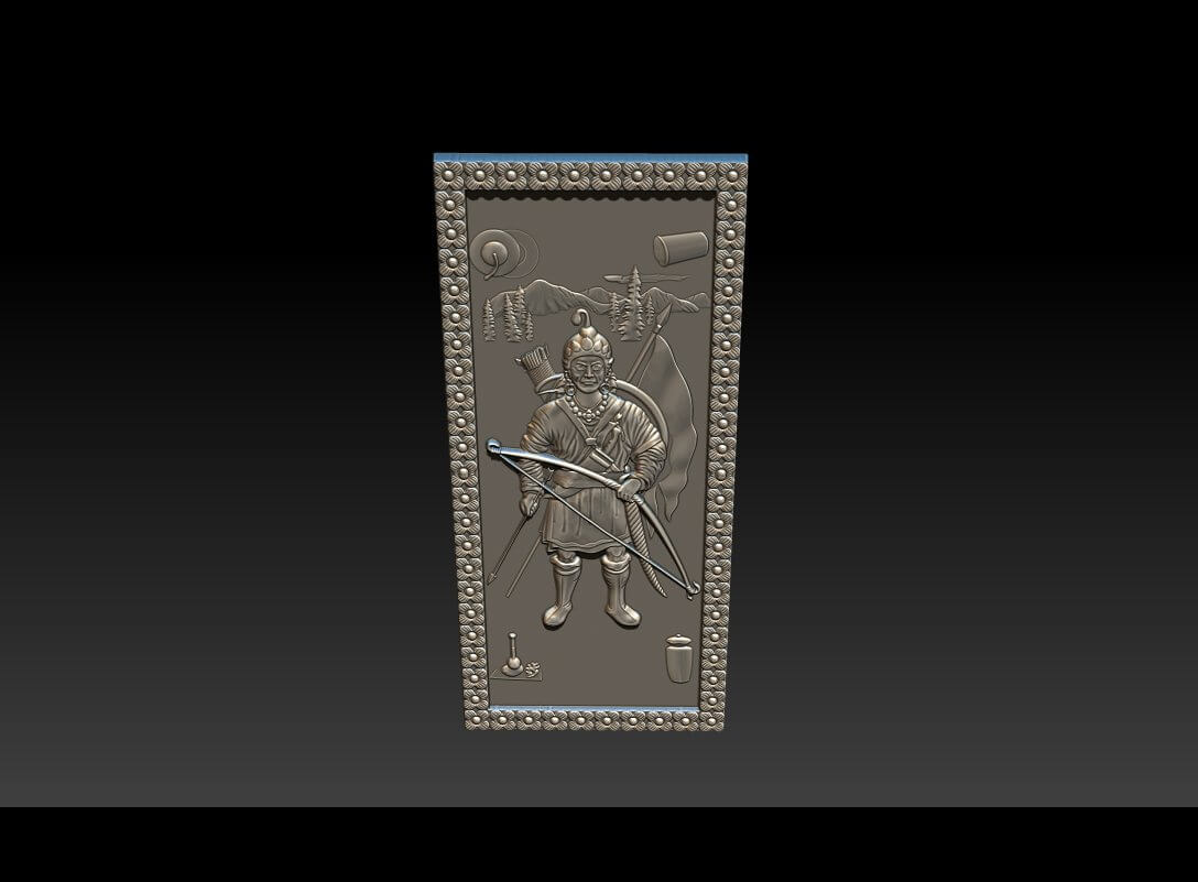 Yalambar First King of Nepal - 3D Model by Dang nhat Tan