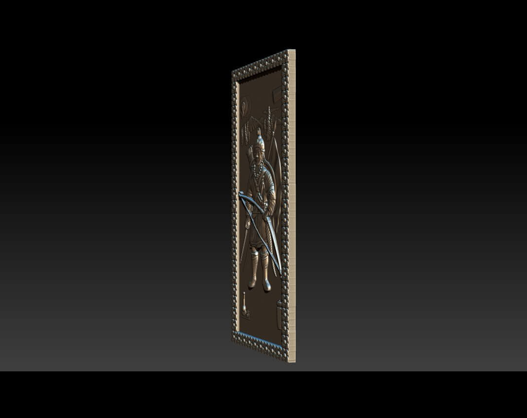 Yalambar First King of Nepal - 3D Model by Dang nhat Tan