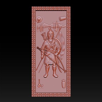 Yalambar First King of Nepal - 3D Model by Dang nhat Tan