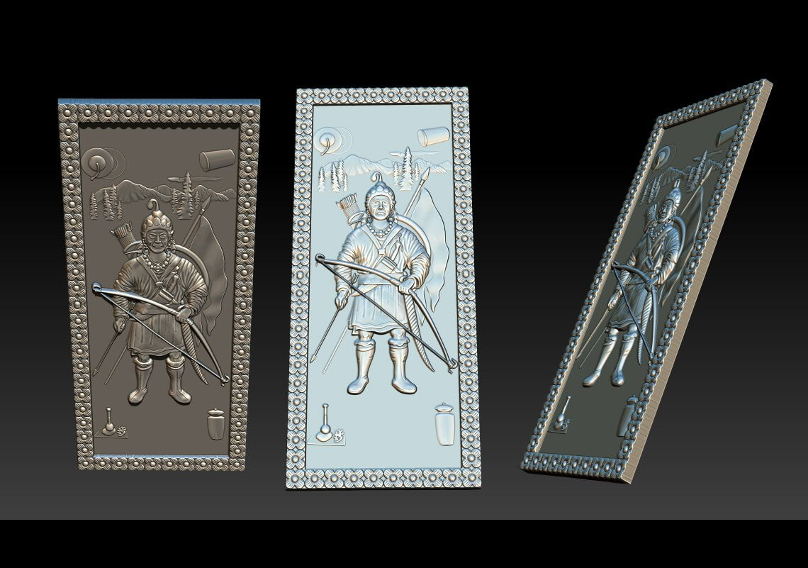 Yalambar First King of Nepal - 3D Model by Dang nhat Tan