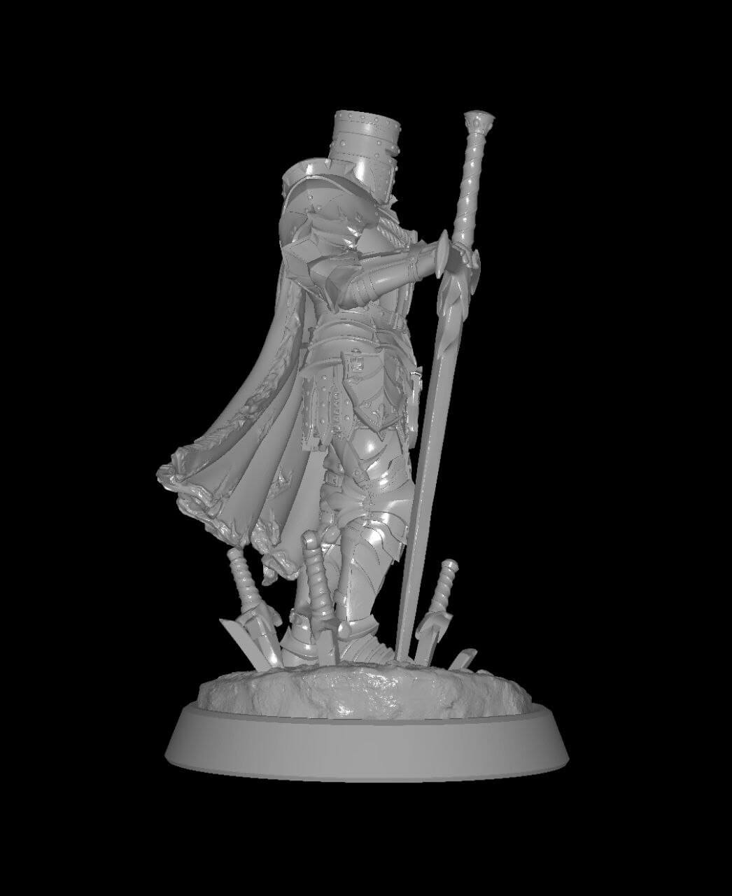 Black Knight - 3D Model by DANGER666