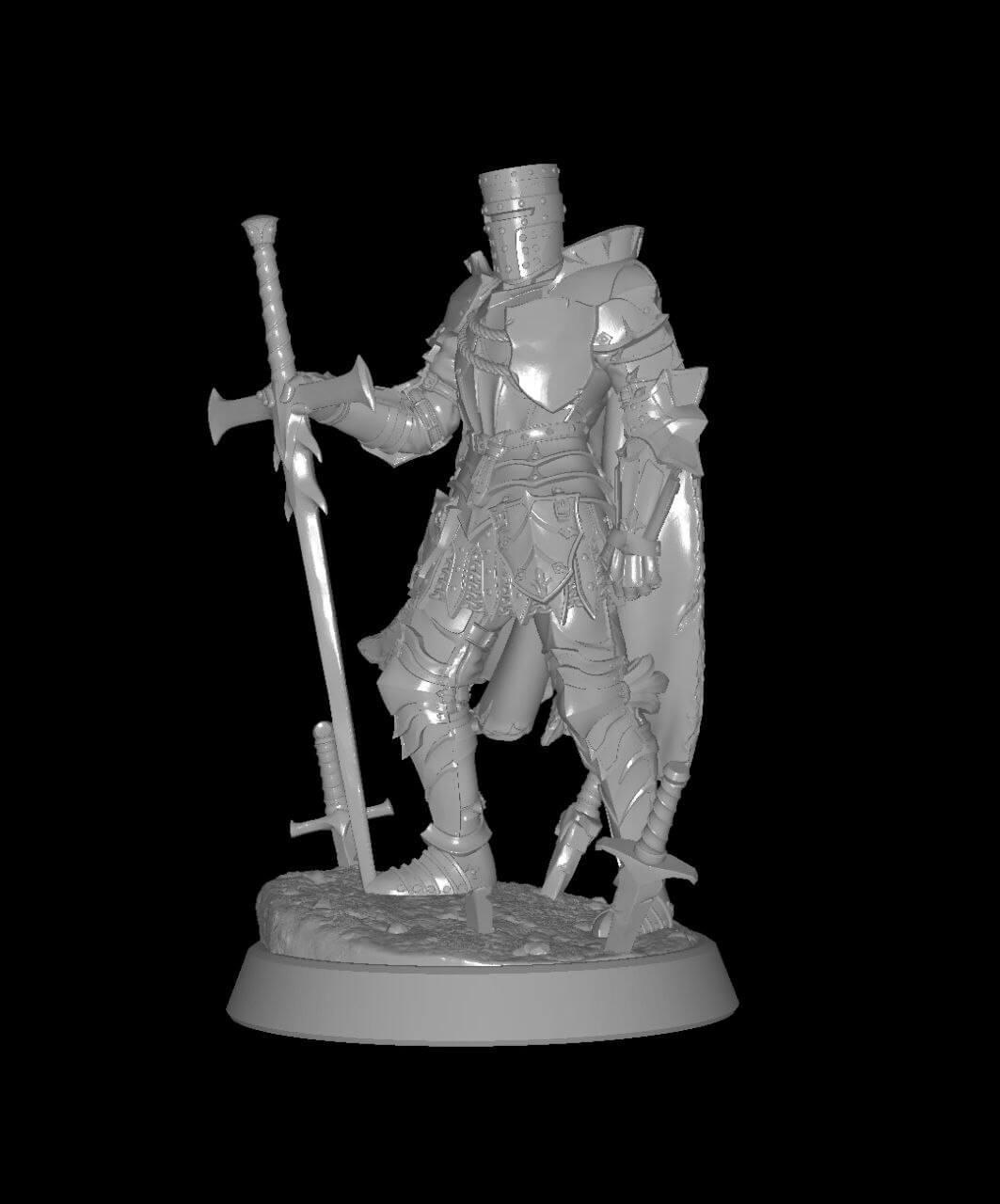 Black Knight - 3D Model by DANGER666