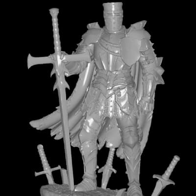 Black Knight - 3D Model by DANGER666