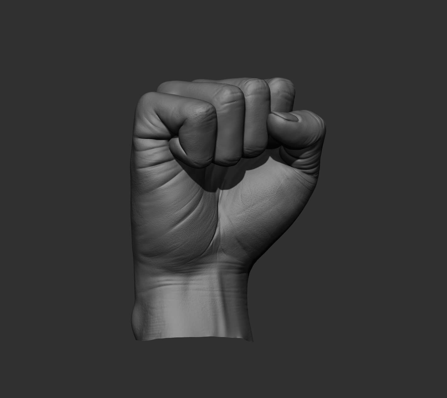 10 Male Hand Poses - 3D Model by Daniartist