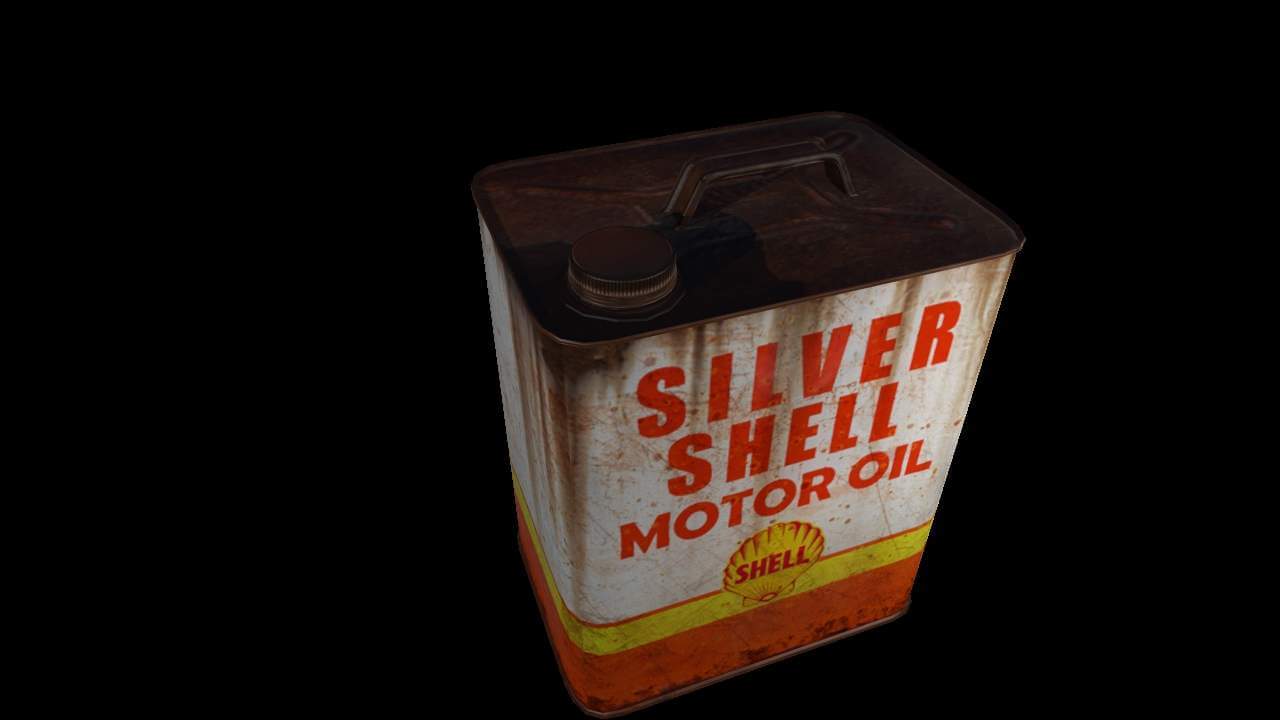 Oil Can - 3D Model by daniel jayson