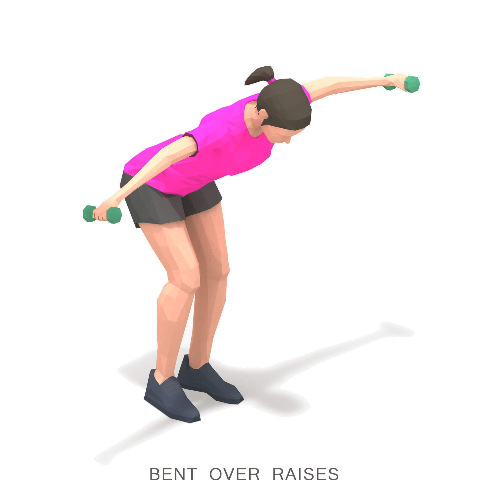 30 Woman Exercise Pack Vol 2 - 3D Model by Daniel Mikulik