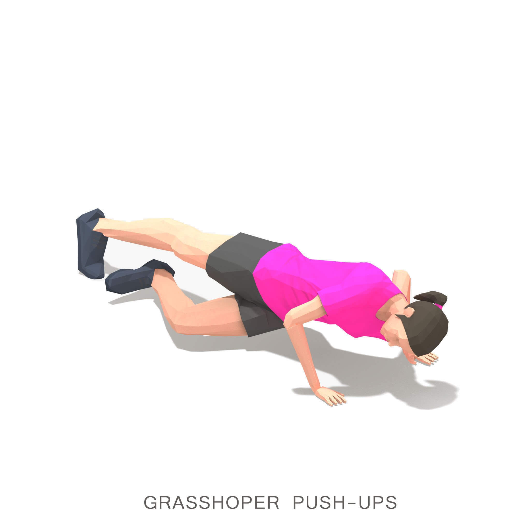 30 Woman Exercise Pack Vol 2 - 3D Model by Daniel Mikulik