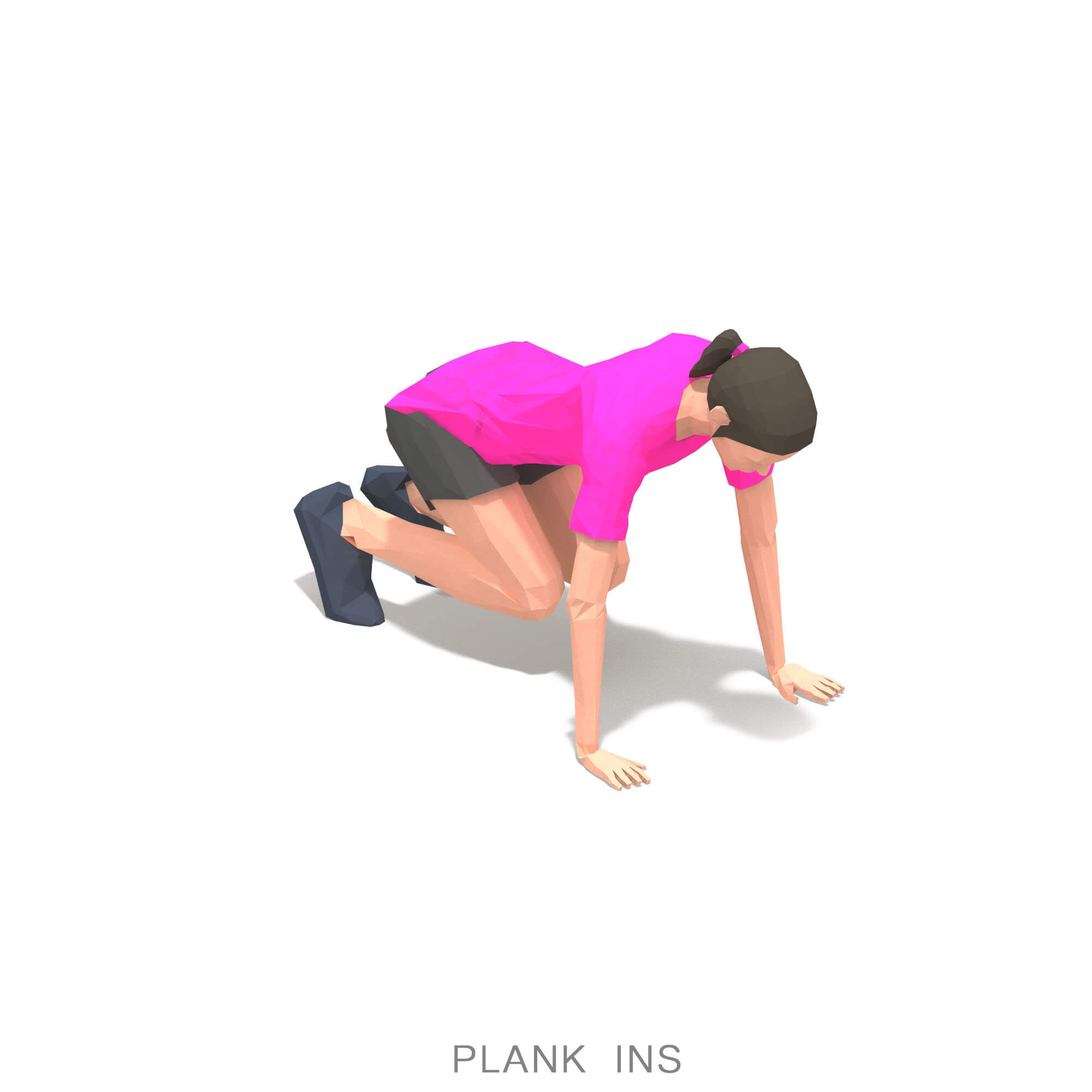 30 Woman Exercise Pack Vol 2 - 3D Model by Daniel Mikulik