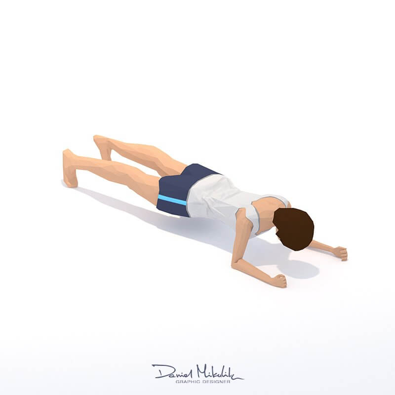 30 Yoga Woman Pose Animations Bundle - 3D Model by Daniel Mikulik