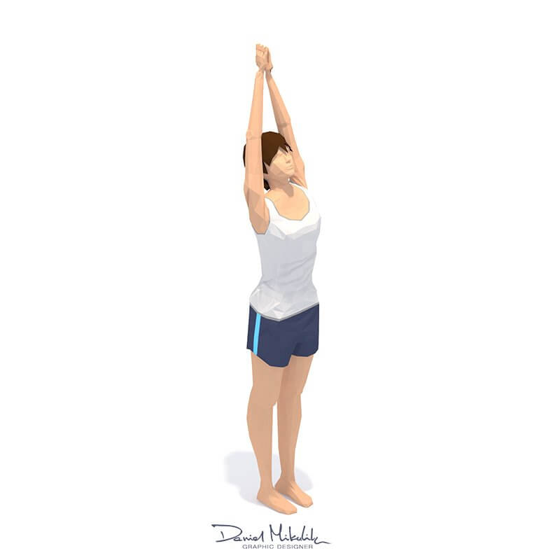 30 Yoga Woman Pose Animations Bundle - 3D Model by Daniel Mikulik