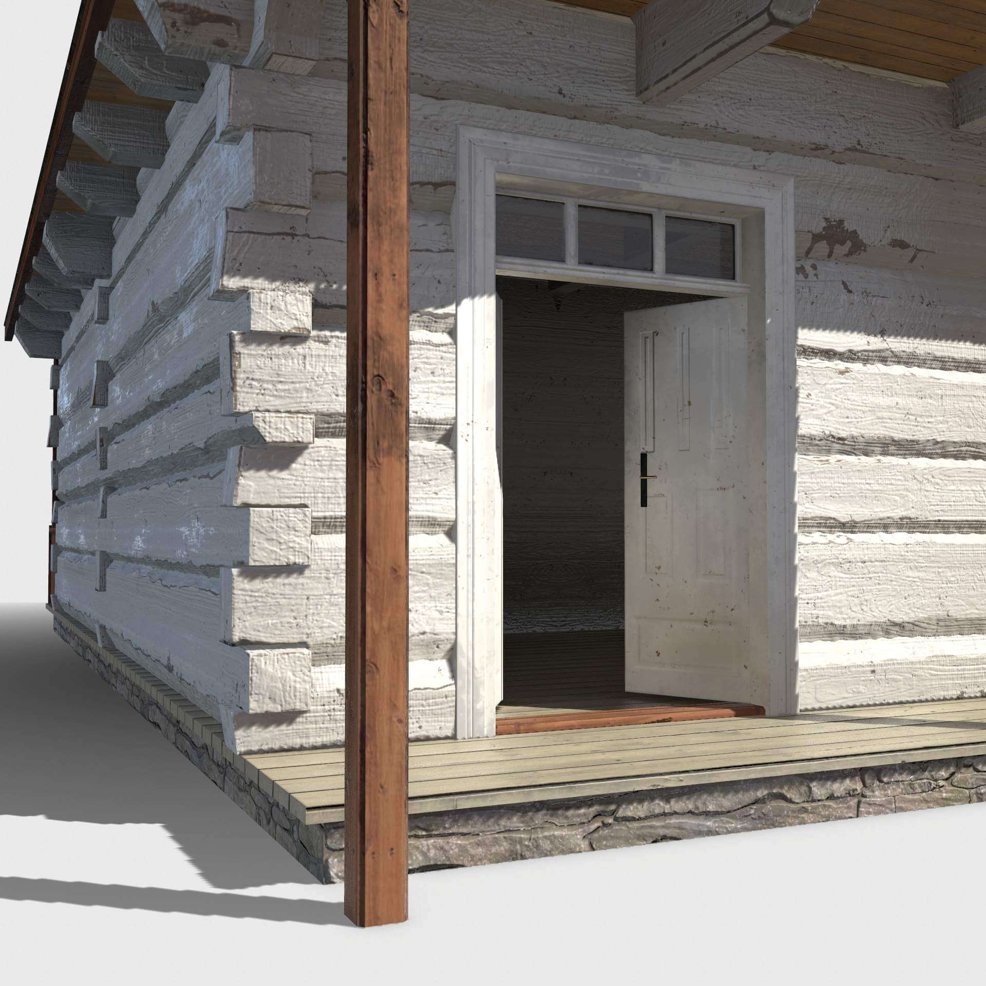 Barber House - Slav Architecture 3D Model by Daniel Mikulik