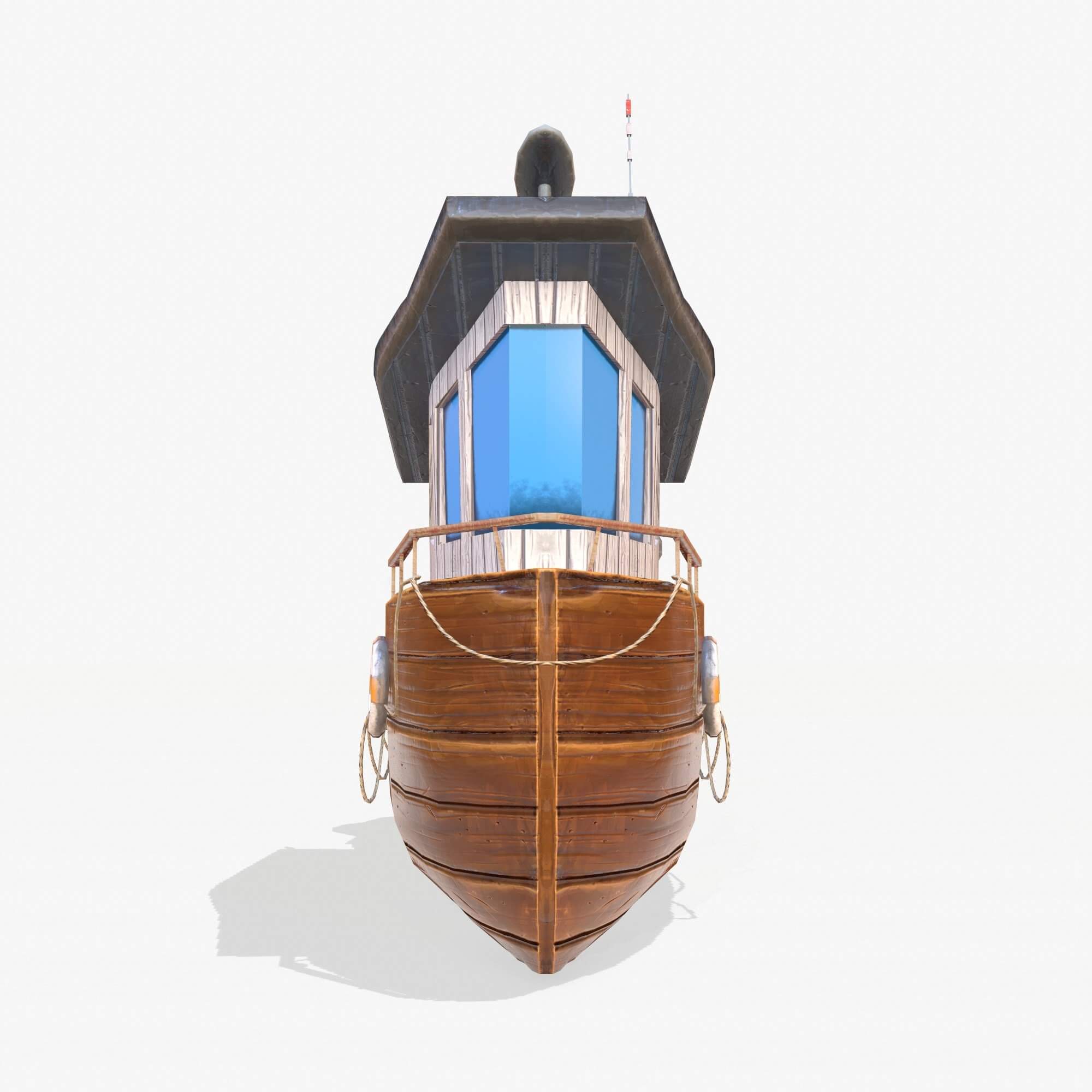 Cartoon Mini Boat - 3D Model by Daniel Mikulik