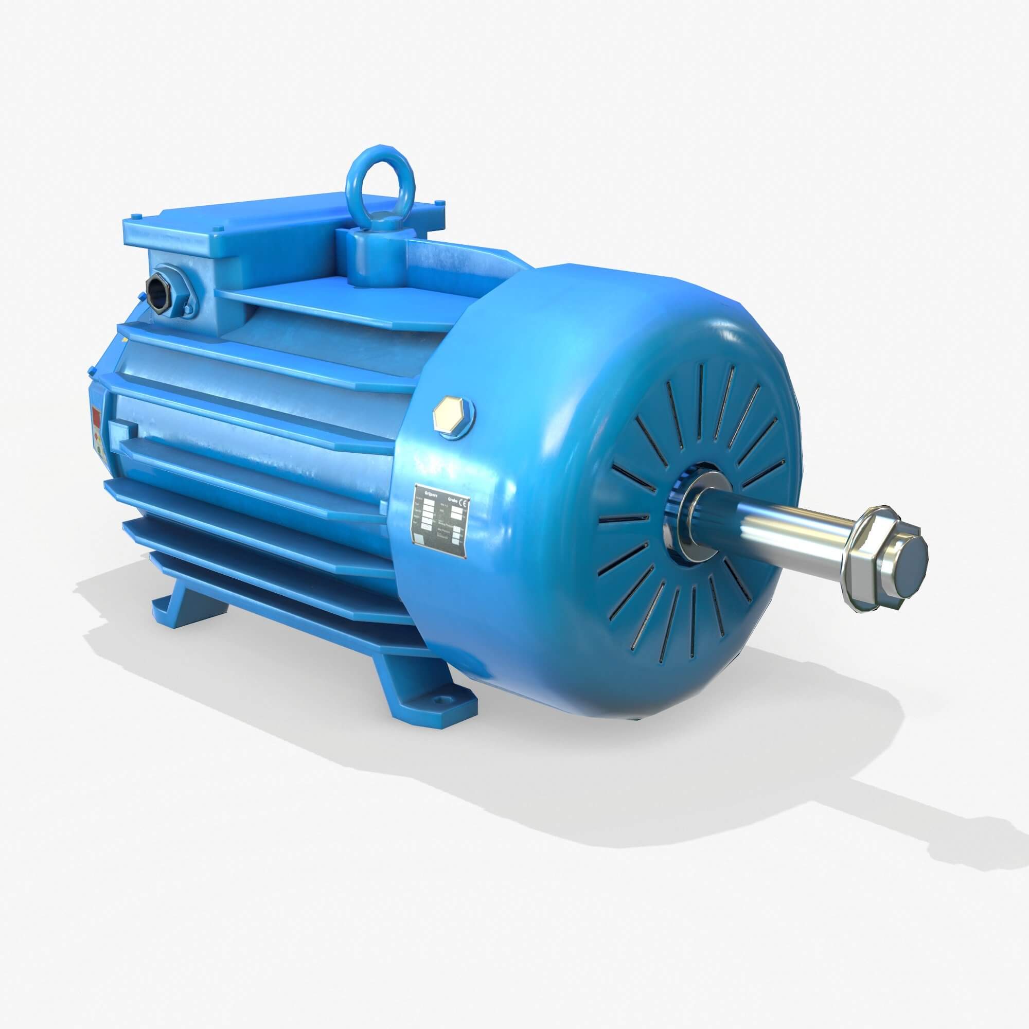 Electric Engine - 3D Model by Daniel Mikulik