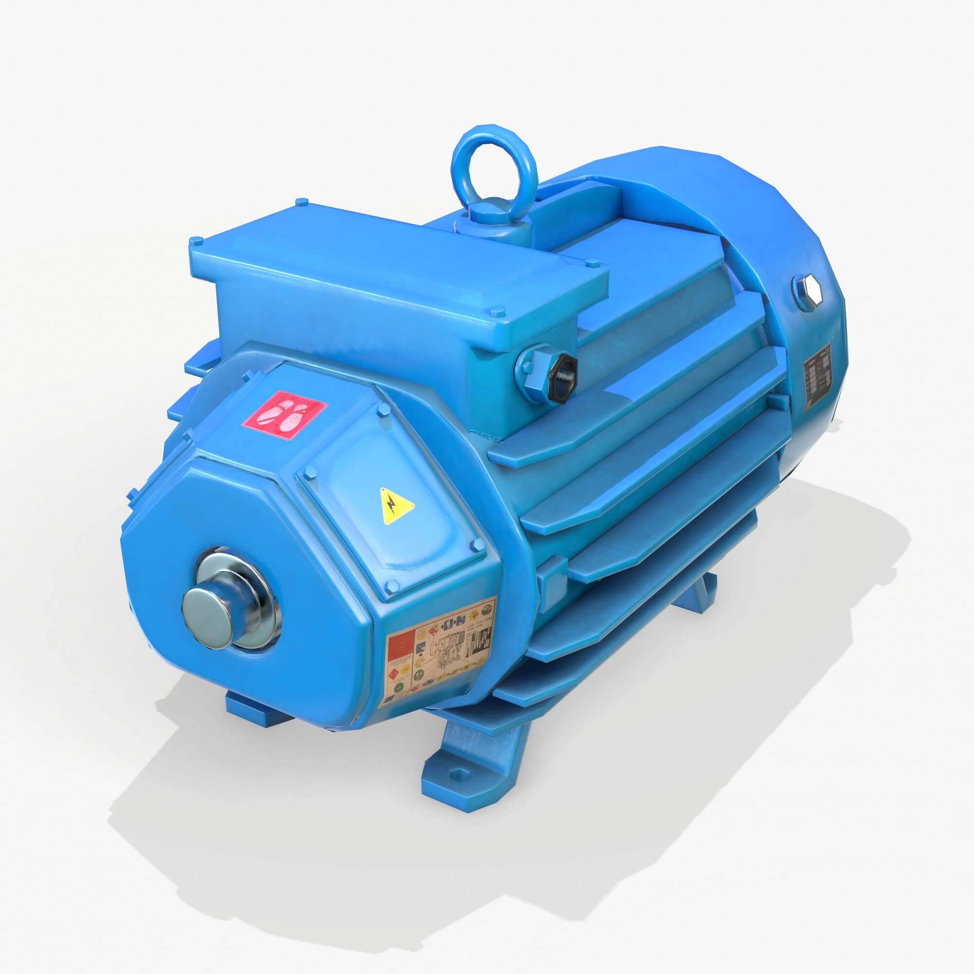 Electric Engine - 3D Model by Daniel Mikulik